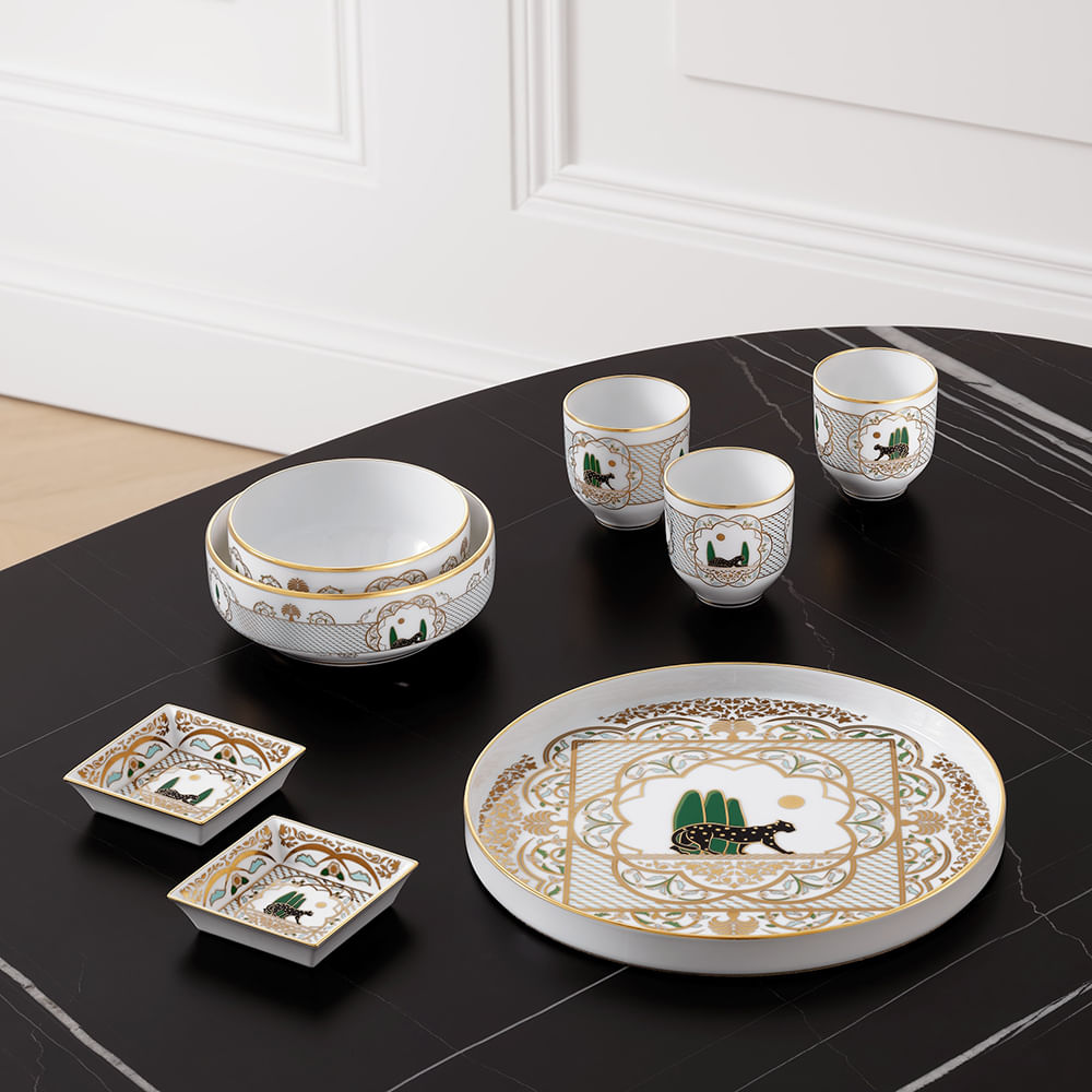 OG000847 CONJUNTO DE TRÊS COPOS PANTHÈRE DE CARTIER - Cartier